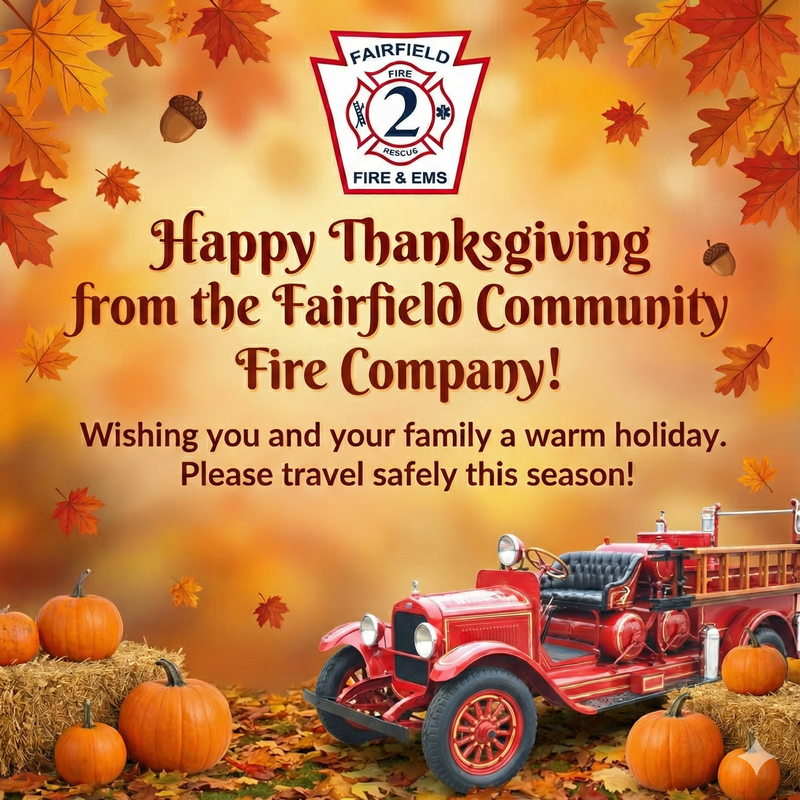 Happy Thanksgiving - Fairfield Fire & EMS
