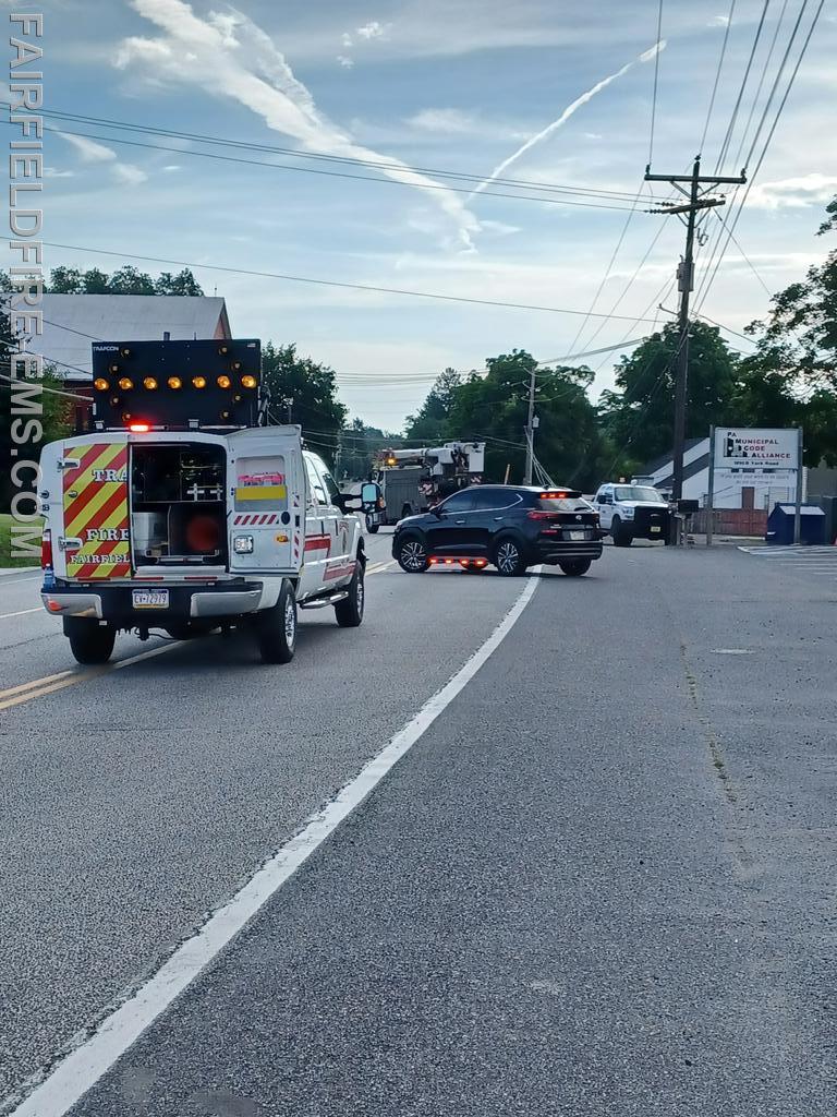 Fire Police 2 assists with traffic flow in Gettysburg earlier today ...